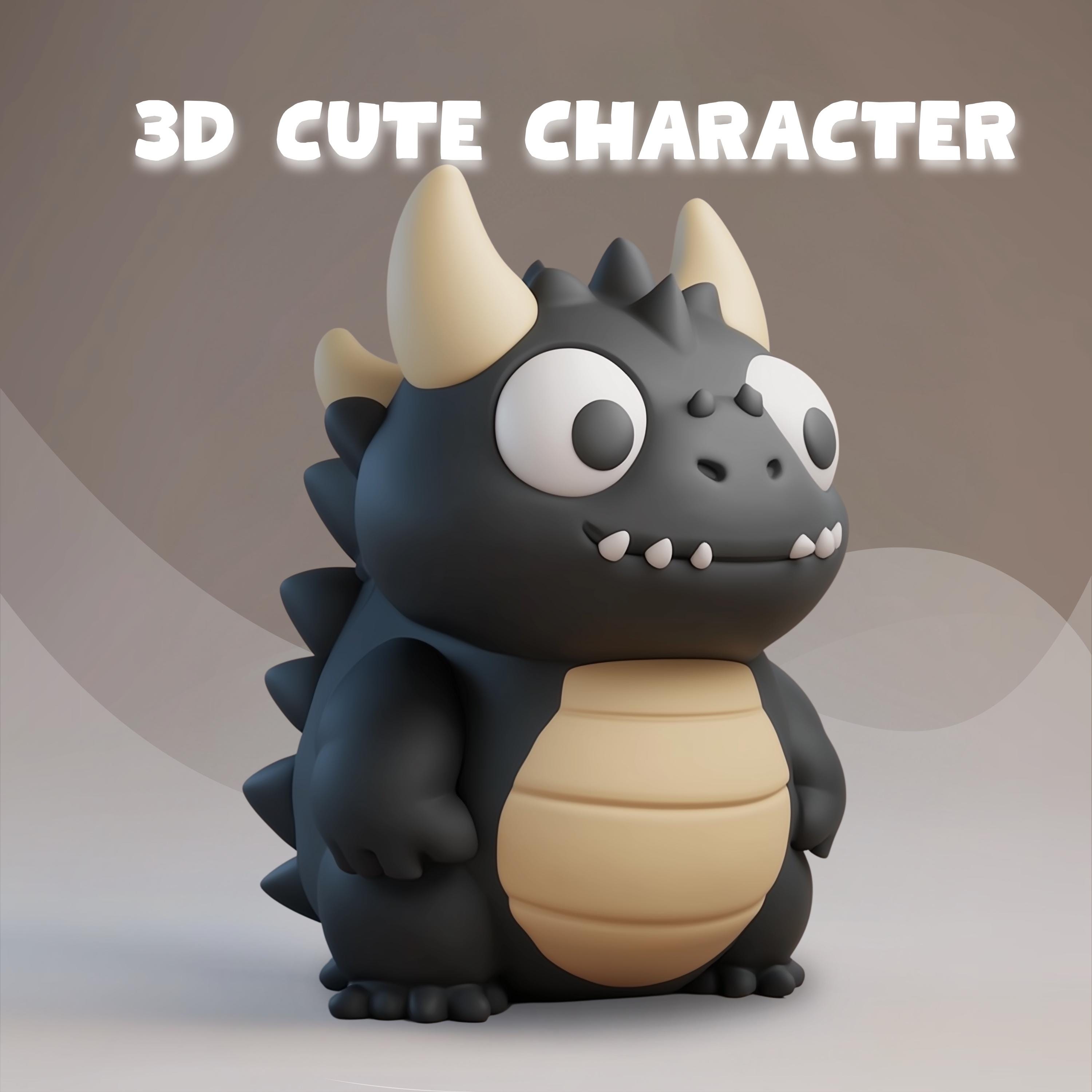 CUSTOM 3D Animal PNG, Baby Animals, 3d Character Modeling, 3D Cute, 3D ...