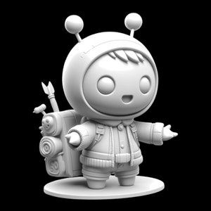 CUSTOM 3D Character Modeling, Game Asset, Rigging, Blender, Render, T-pose, Sculpt, 3D Model ...