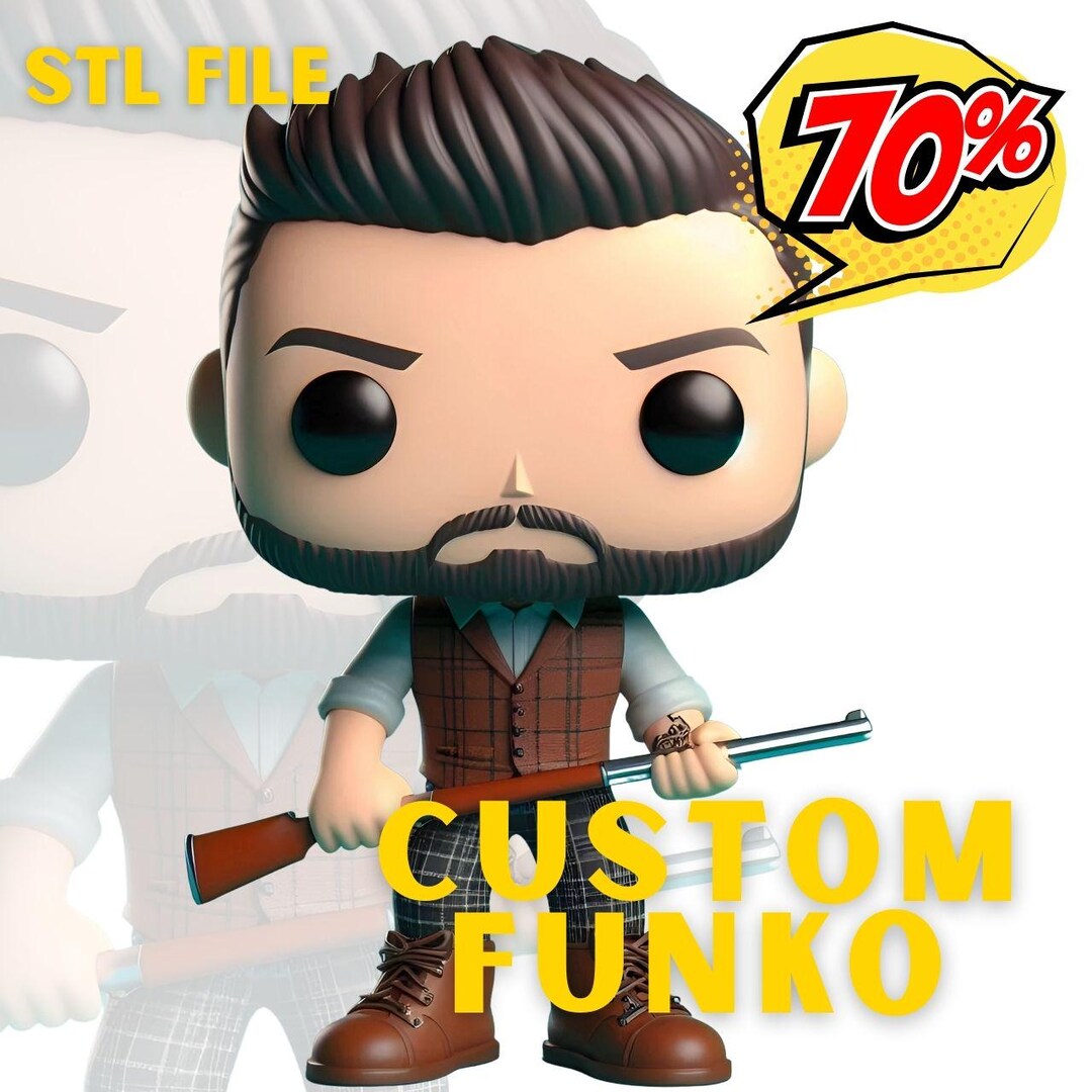 Digital File,custom Funko Pop,3d Modeling Cute,3d Model Commission, 3D ...