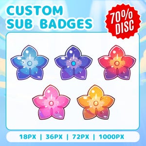 Custom Sub Badges | Twitch Sub Badges | Twitch Bit Badges | Sub Badges ...