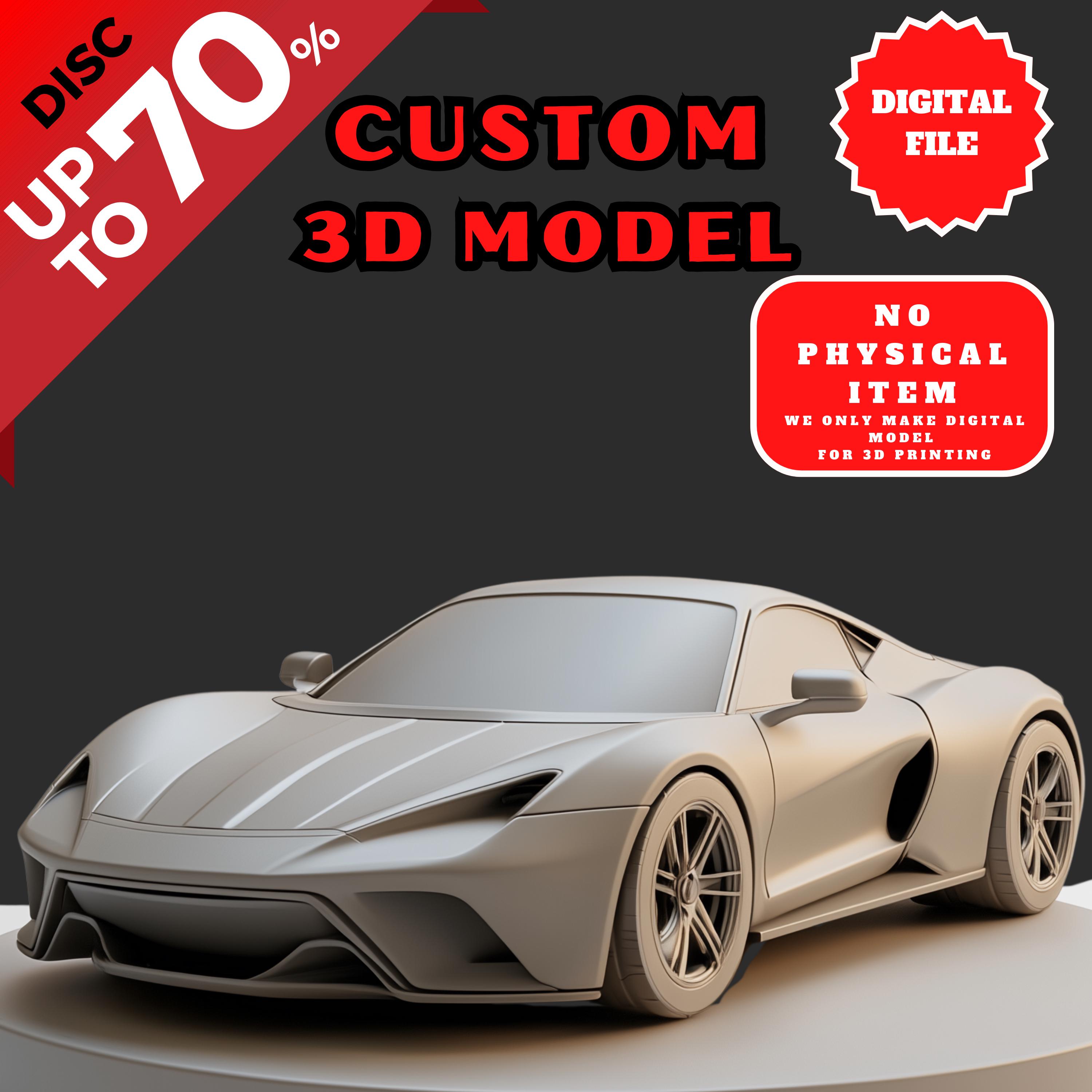 Custom 3D Vehicle Modeling | STL File for 3D Printing - Etsy