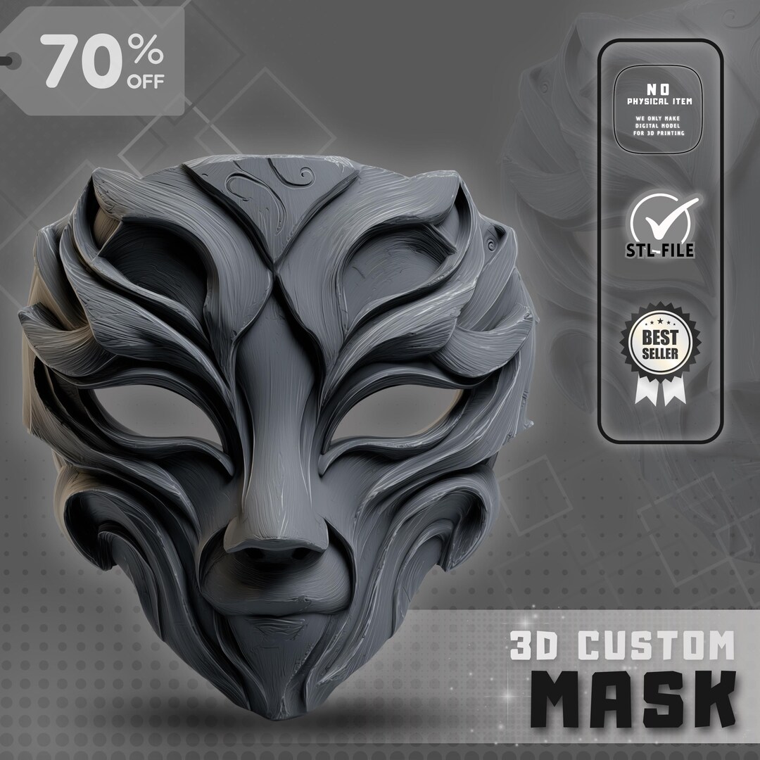 Custom 3d Mask ,3d Helmet Cosplay, 3d Model Mask, Helmet for Cosplay - Etsy