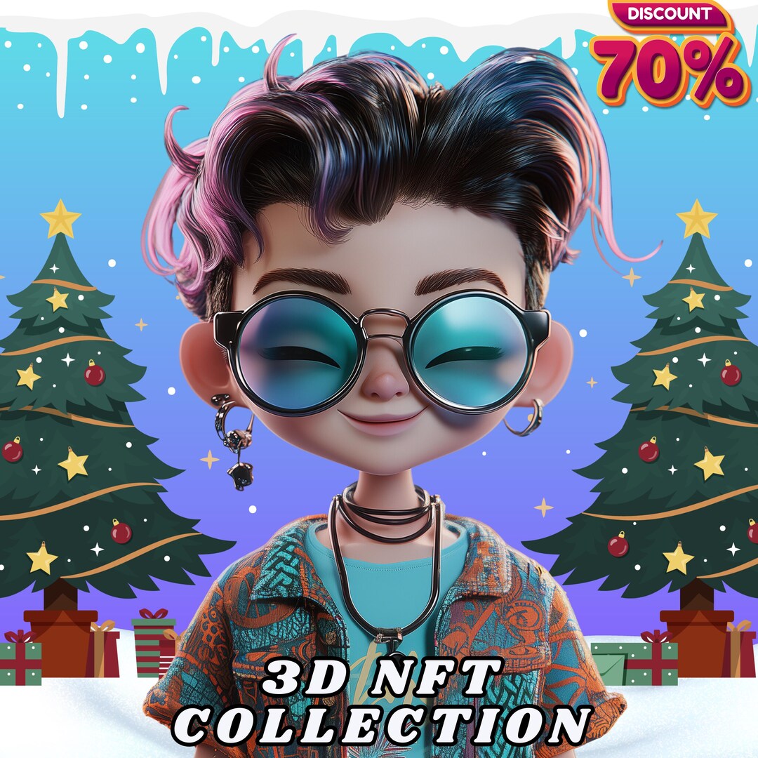 Custom 3D NFT Art Collection, 3D Nft Model,3d Character,3d Modeling, 3D ...