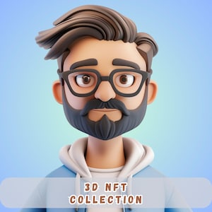 Custom 3D NFT Art Collection, 3D Nft Model,3d Character,3d Modeling, 3D Model, Collectible, NFT ...