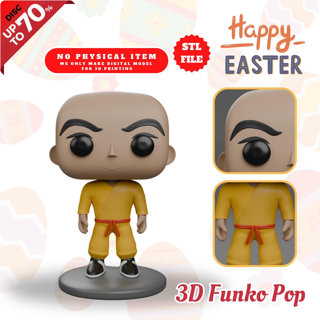 Funko Pop Style 3D Model | Custom 3D Design Service | Convert 2D to 3D ...