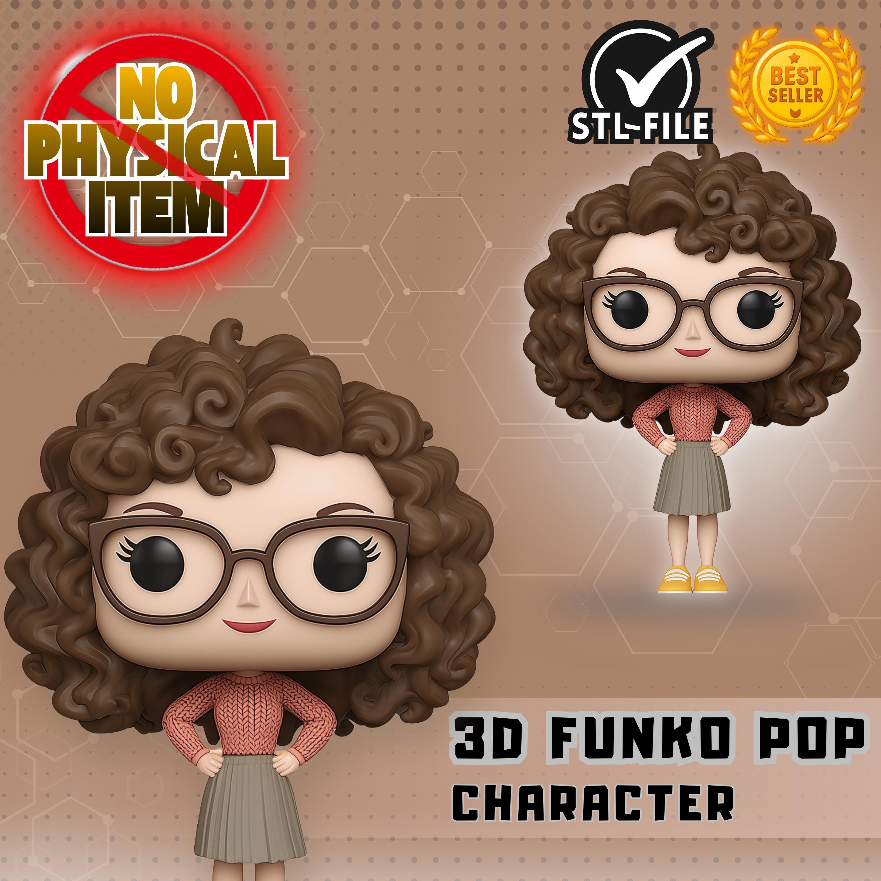 Custom 3D Funko Pop Figure | Personalized Digital Model | STL File for ...