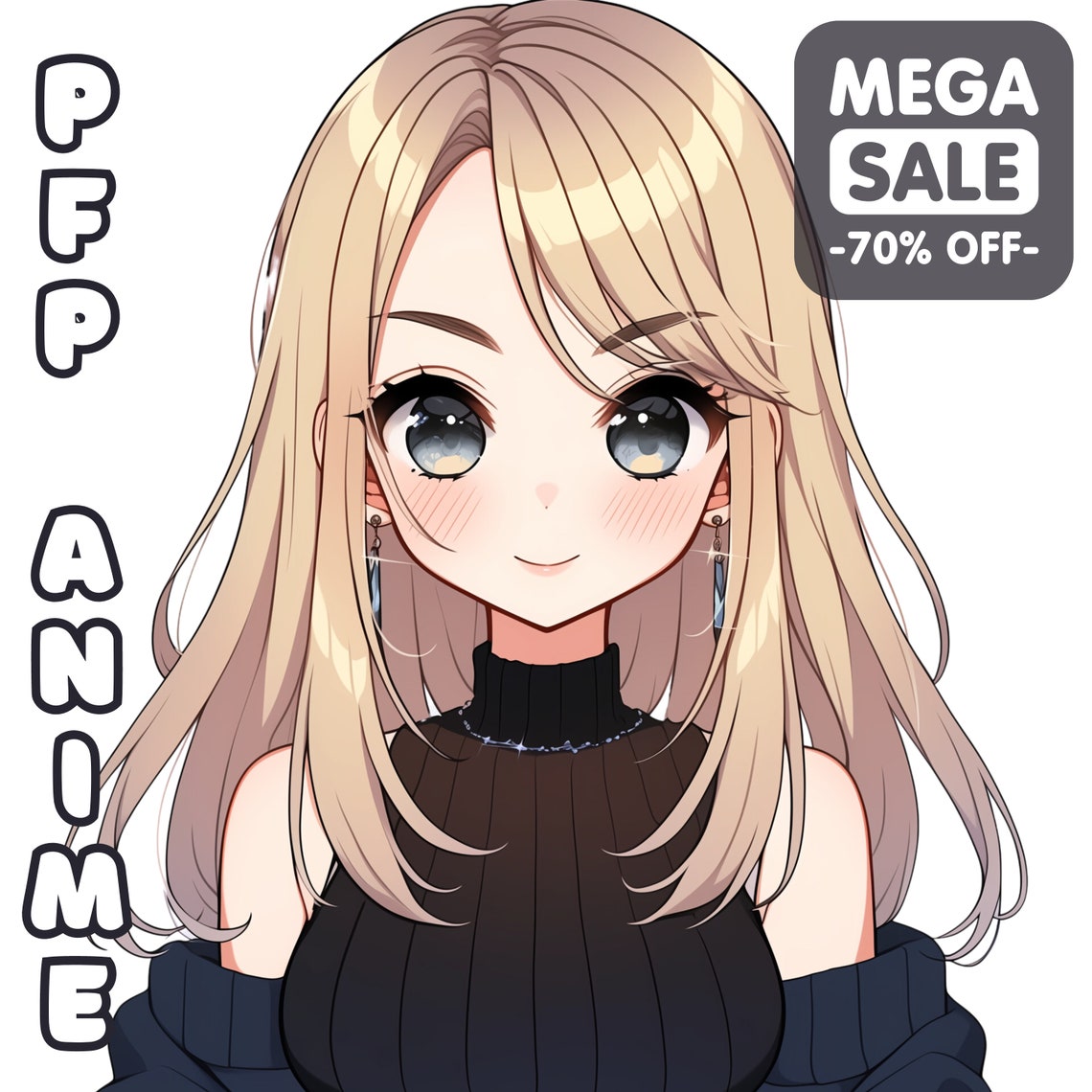 CUSTOM PFP Pfp Anime Profile Icon Pfp Commission Anime Custom PFP Art ...