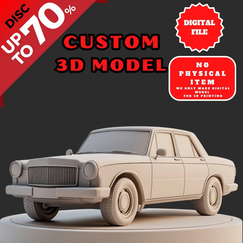 Custom 3D Vehicle Modeling | STL File for 3D Printing - Etsy