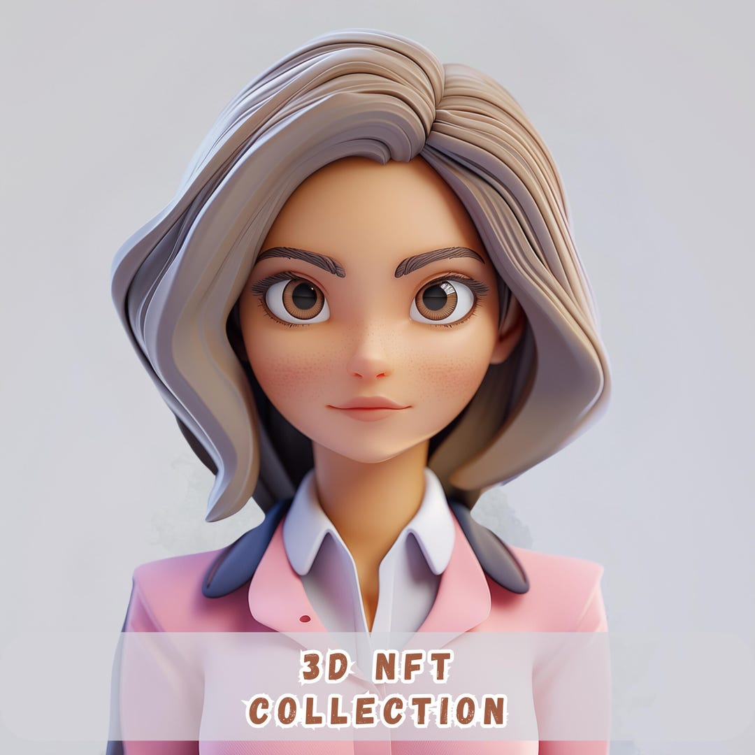 Custom 3D NFT Art Collection, 3D Nft Model,3d Character,3d Modeling, 3D ...