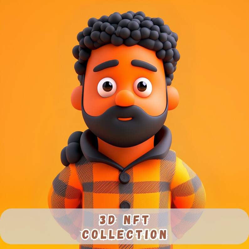 Custom 3D NFT Art Collection, 3D Nft Model,3d Character,3d Modeling, 3D ...