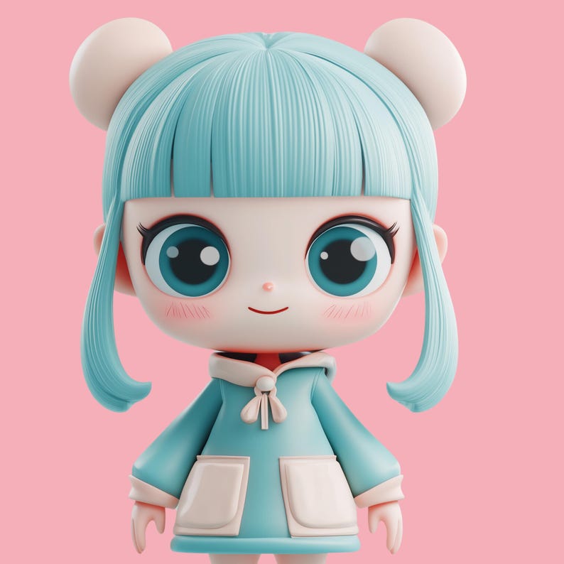 CUSTOM 3D CUTE Modeling Character, 3D Human, 3D Animal, & 3D Creatures for 3D Printing ...