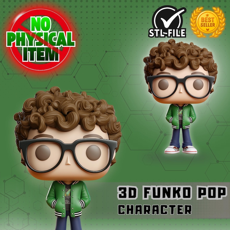Create Your Own Funko Pop | Custom 3D Model in Blender | STL Digital ...
