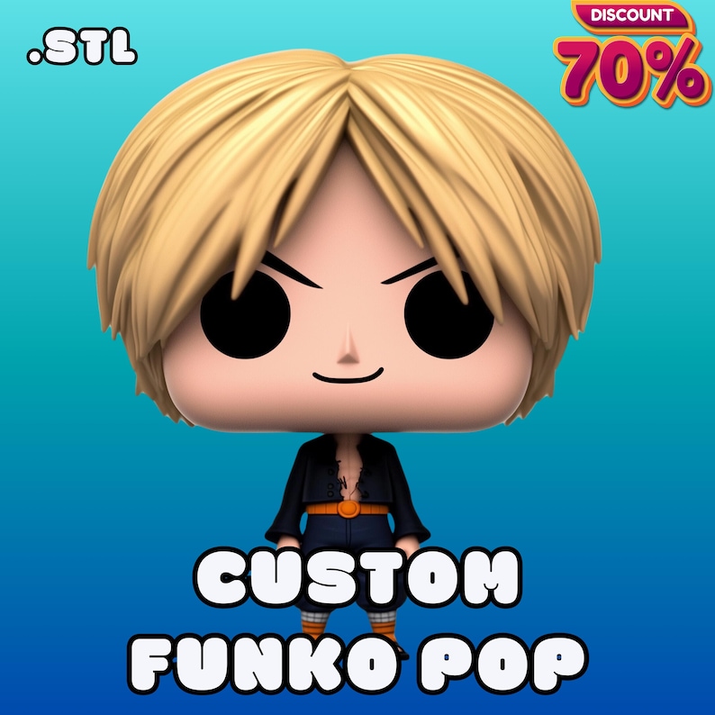 Custom 3D FUNKO POP From Photo - Unique Personalized, 3D Modeling ...