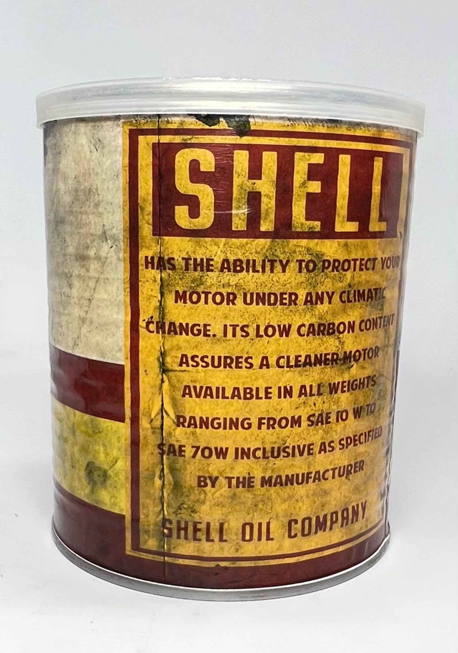 Shell Replica Vintage Motor Oil Can - Etsy