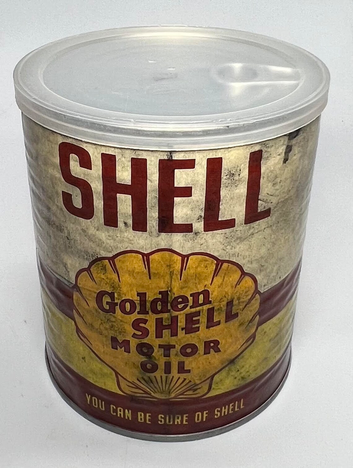 Shell Replica Vintage Motor Oil Can - Etsy