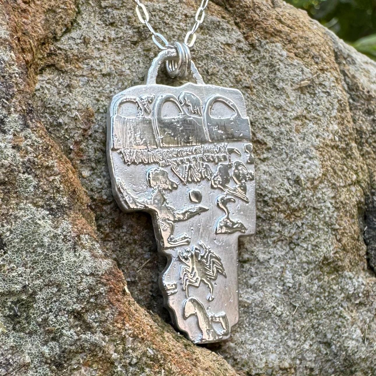 Gobekli Tepe Pillar 43 Pendant - Etsy