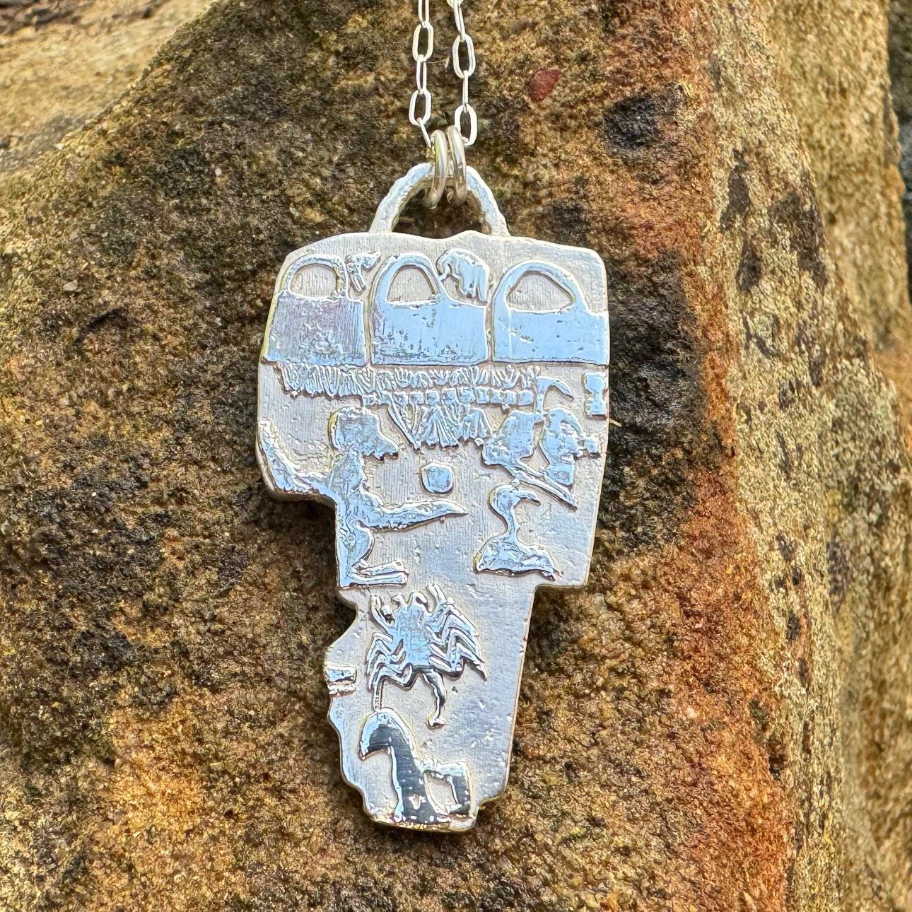 Gobekli Tepe Pillar 43 Pendant - Etsy