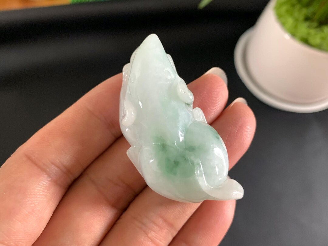 A Grade Green Jade Jadeite Mouse Large Pendant Necklace Chinese Zodiac ...