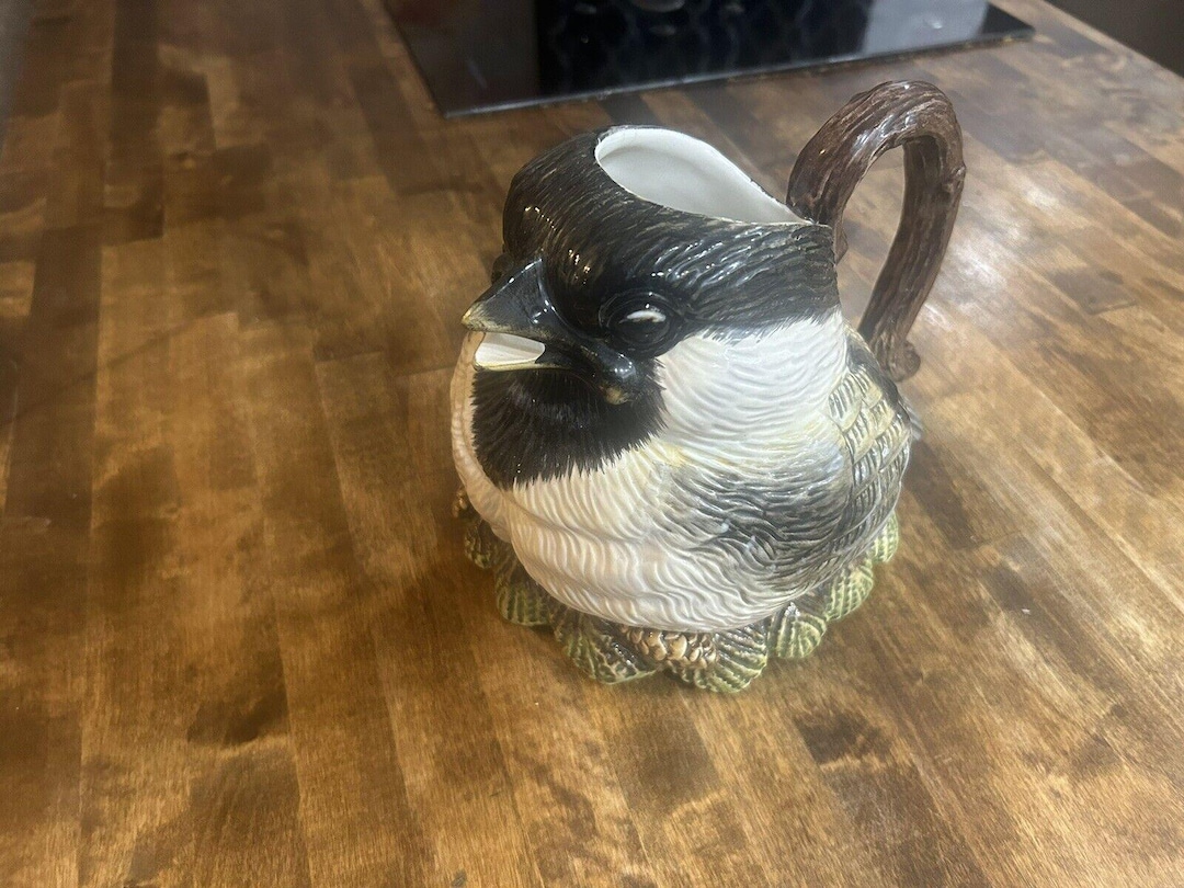 Vintage"fat Chickadee" Pitcher by Phyllis Driscoll - Etsy