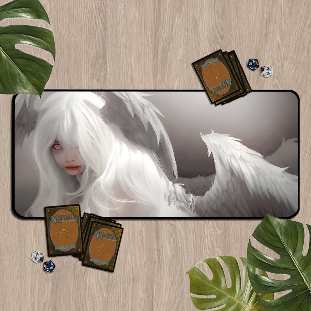 MTG Playmat, Angel Playmat, Deskmat and Mousepad, Accessories for MTG ...