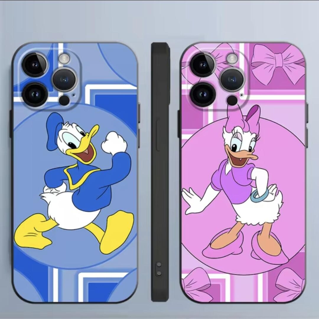 Mickey Cute Donald Goofy Case for Apple iPhone 11 13 15 14 Pro Max 12 ...