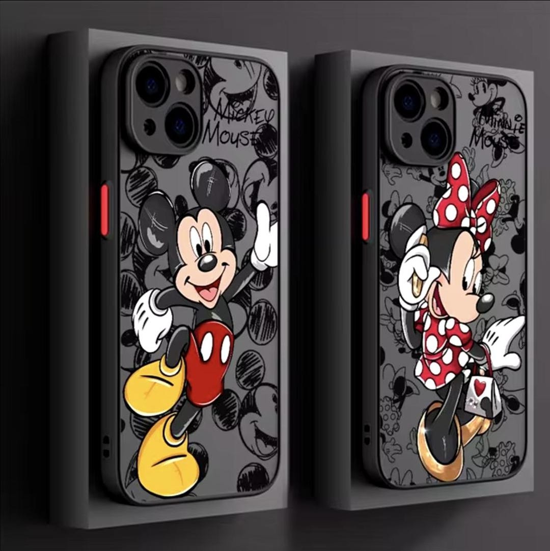 Mickey Minnie Mouse Case for Apple iPhone 11 13 15 14 Pro Max 12 Mini 7 ...