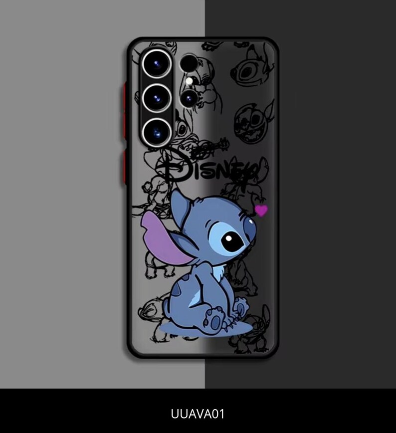 Stitch Cartoon Lilo Case for Samsung Galaxy S24 S23 S22 Ultra S20 S21 ...