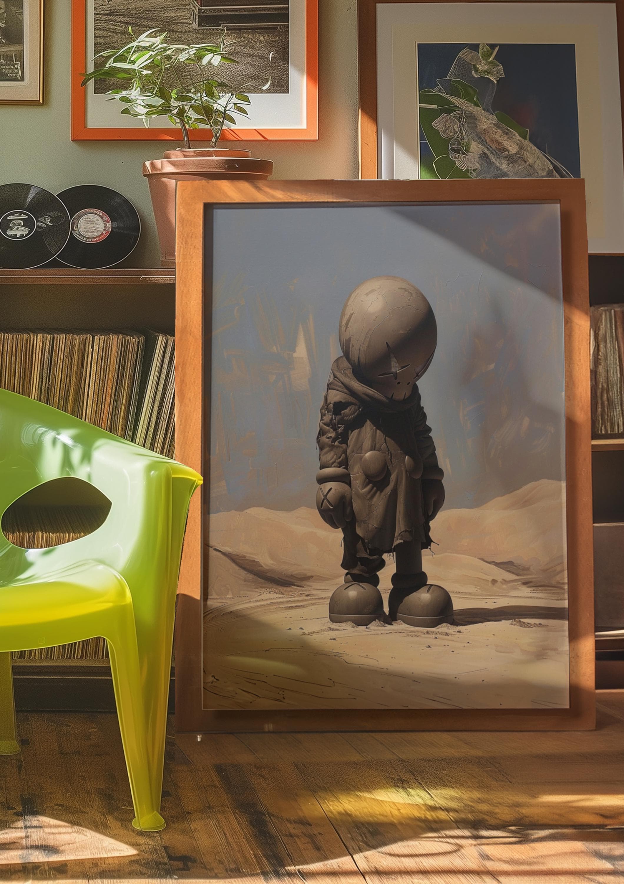 KAWS Poster, Hypebeast Kaws Figure Poster, Dune Inspired, Unique Kaws ...