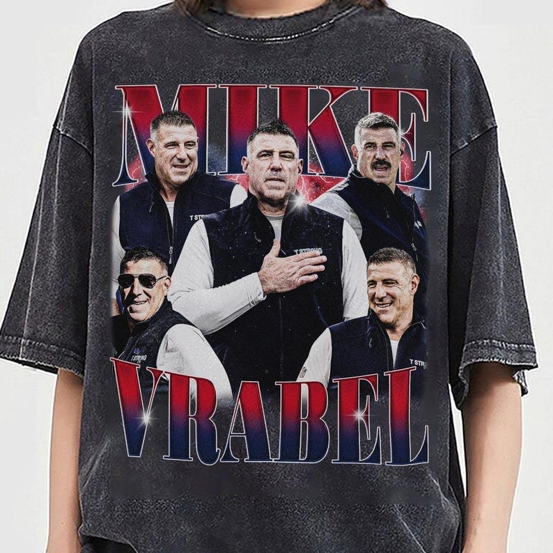 Mike Vrabel Football Bootleg Vintage Comfort Colors Shirt - Etsy