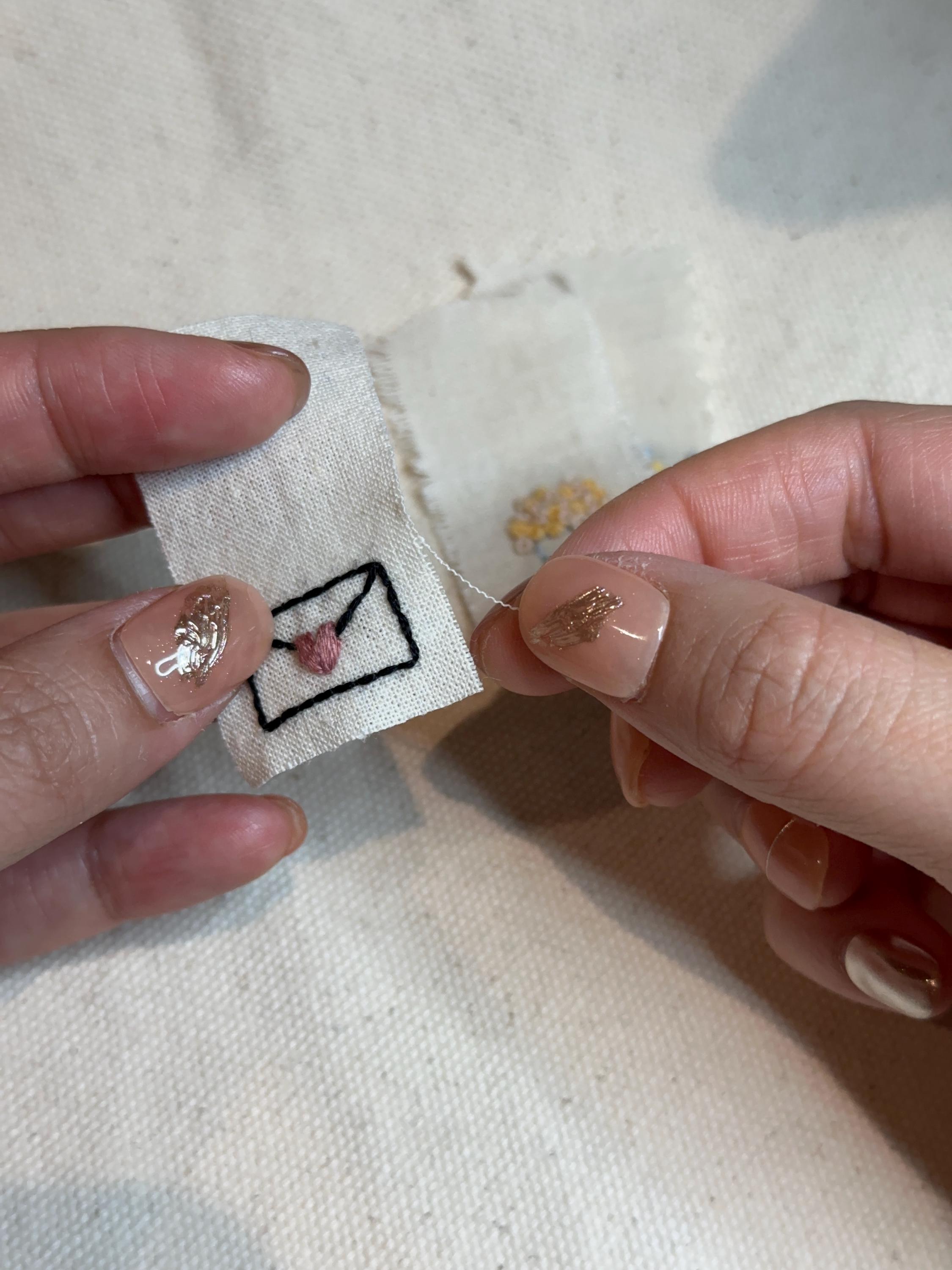 Embroidered Gift Tags PDF Pattern, DIY Fabric Paper Bookmarks, Fun ...