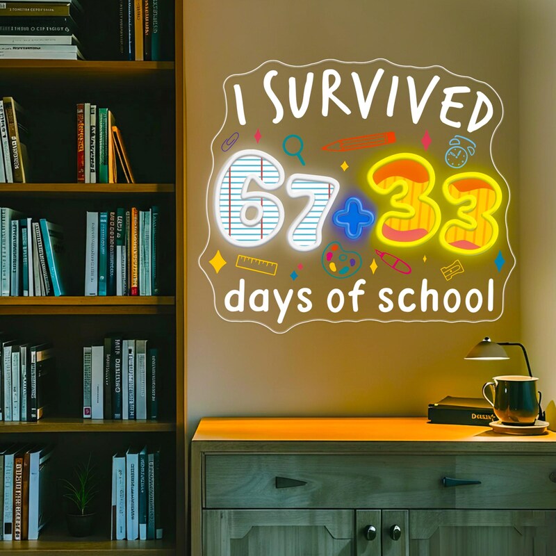 67 Neon Sign - Etsy