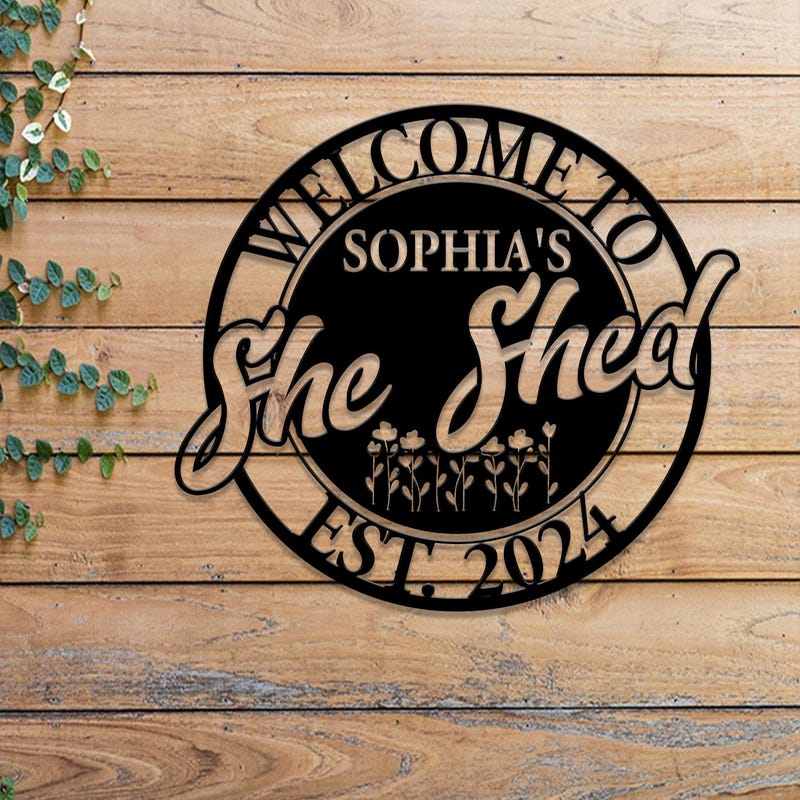 She Shed Signs - Etsy