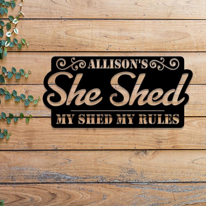 She Shed Signs - Etsy