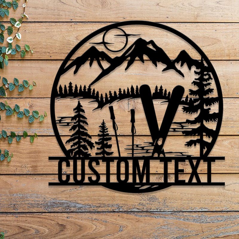 Ski Sign Led - Etsy UK