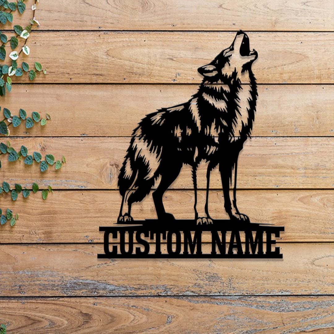 Custom Metal Great Dane Sign With LED Light, Great Dane Dog Name Gift ...