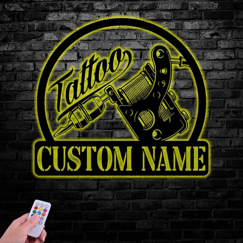 Tattoo Neon Sign - Etsy