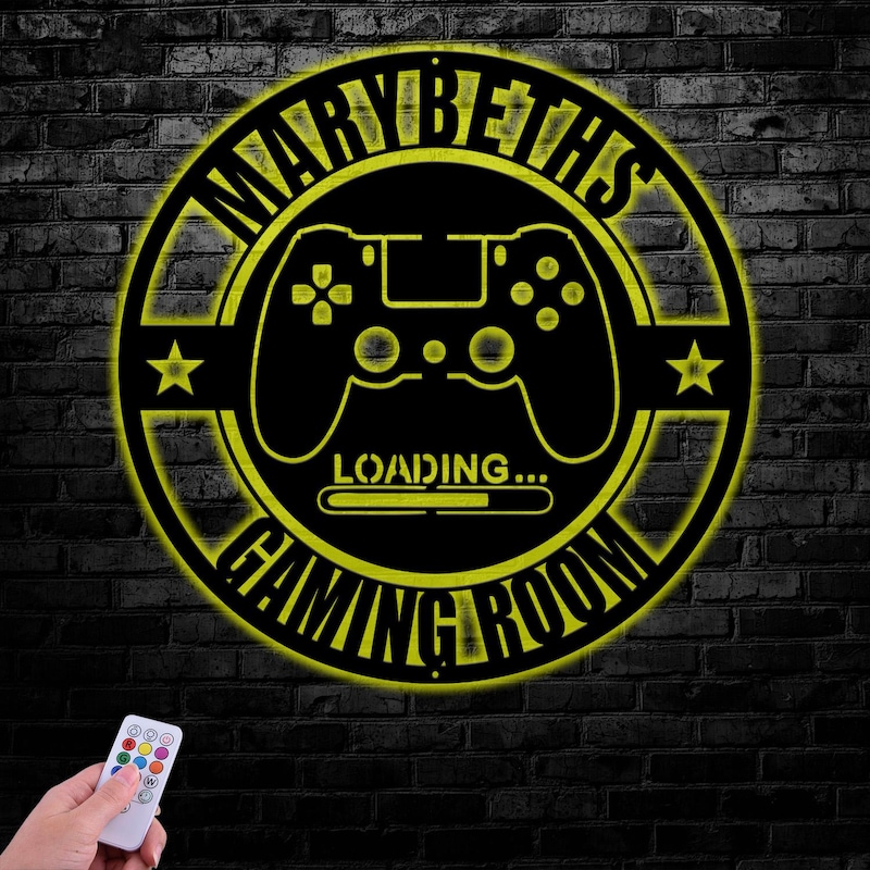 Gamer Room Decor - Etsy