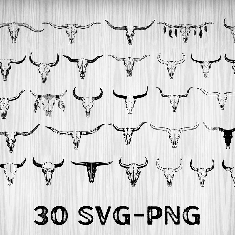 Bull Longhorn Decor - Etsy