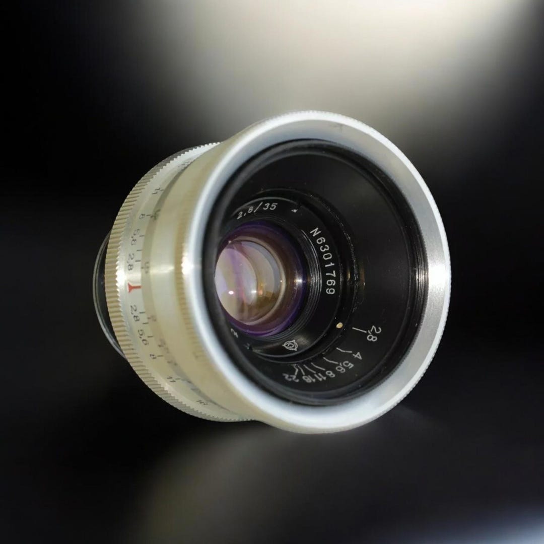 Jupiter-12 35mm F2.8 Lens FED Zorki Leica M39 Mount Serviced Soviet ...