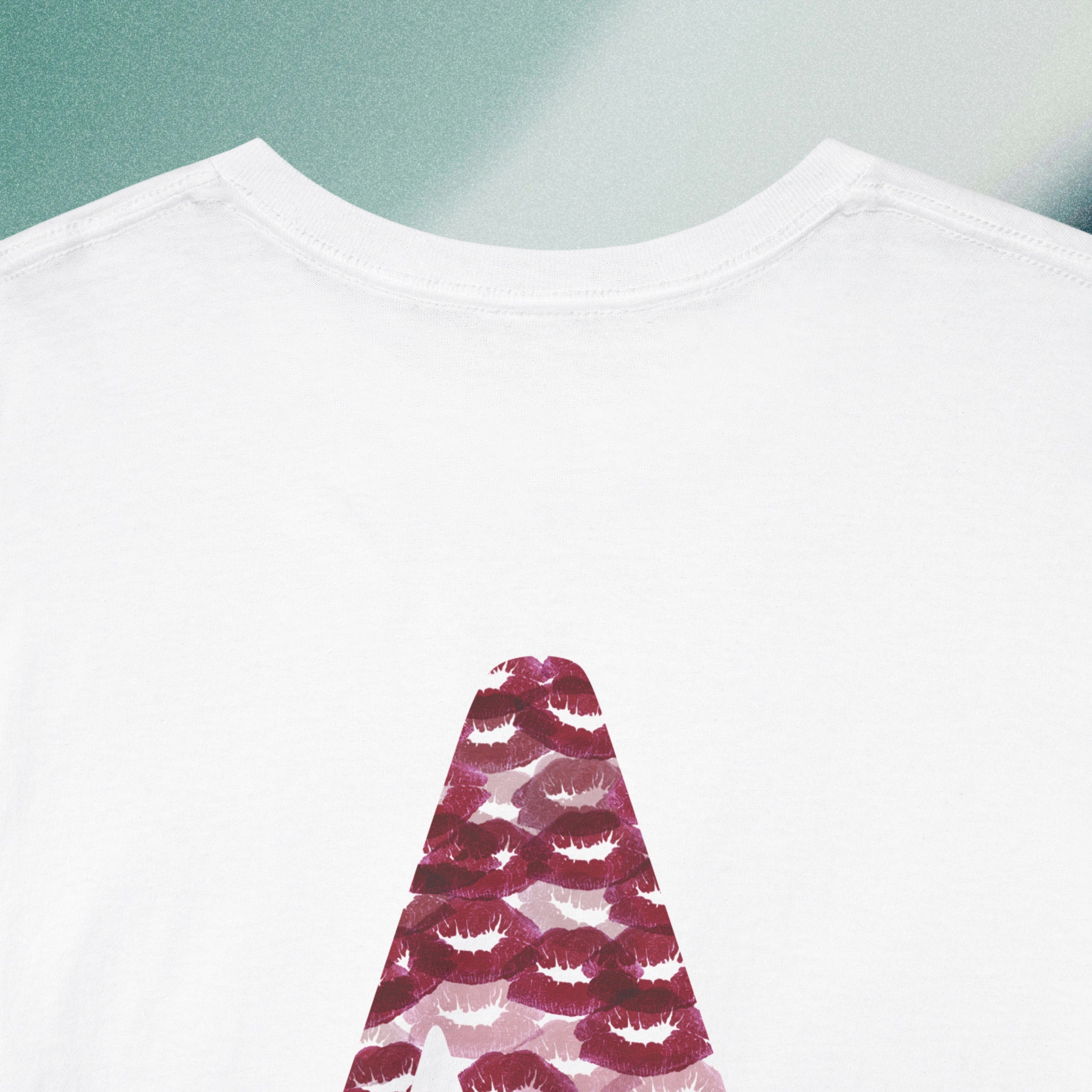 Custom! T-shirt for Boyfriend, Girlfriend Name Tee, Lipstick Kisses ...