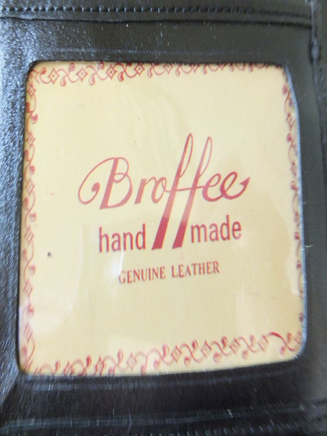 Vintage Wallet Broffee Hand Made Ladies Wallet Genuine - Etsy