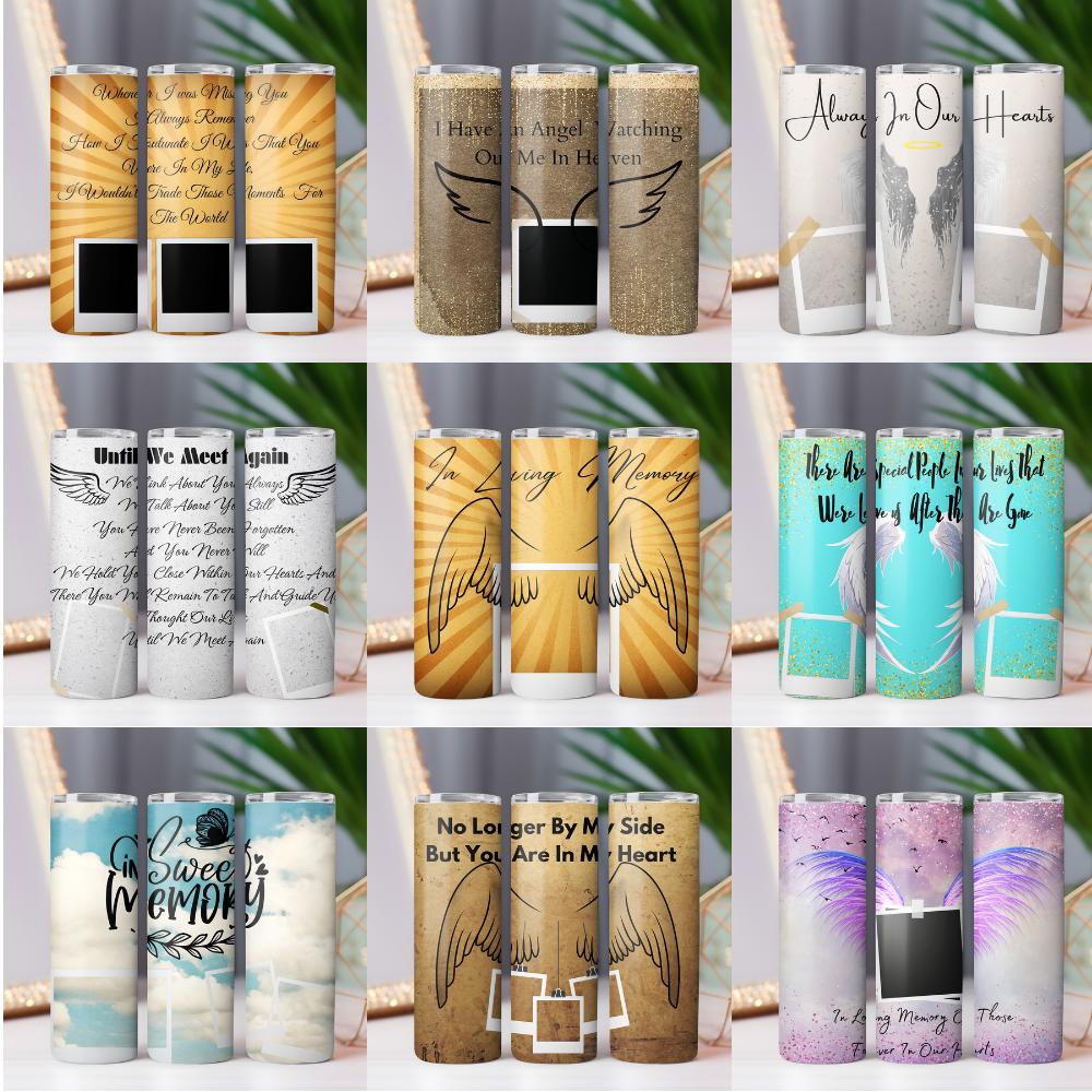 100 + Memorial Tumbler Wrap, Mom Memorial Tumbler, 20 Oz Memorial ...