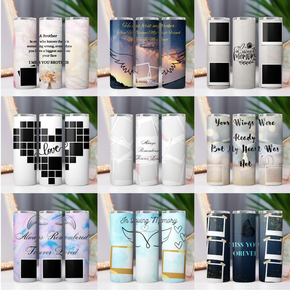 100 + Memorial Tumbler Wrap, Mom Memorial Tumbler, 20 Oz Memorial ...