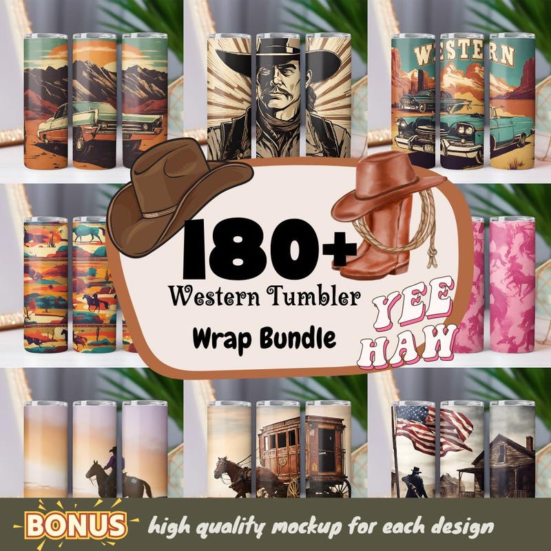 Western Sublimation - Etsy