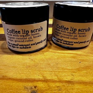 Coffee Lip Scrub - Etsy