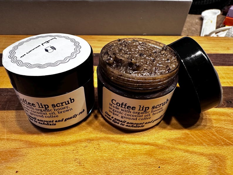 Coffee Lip Scrub - Etsy