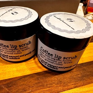 Coffee Lip Scrub - Etsy