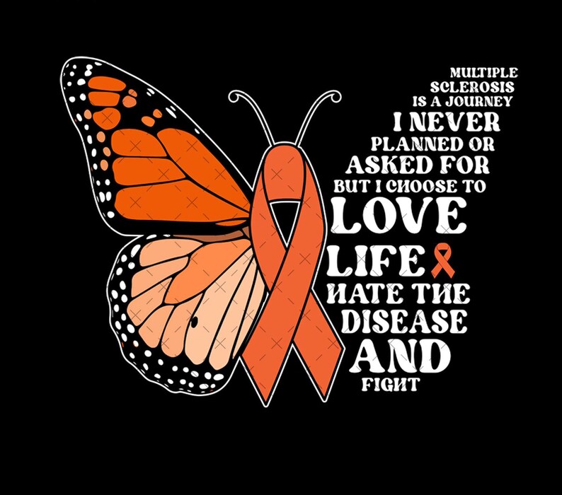 Butterfly Multiple Sclerosis Awareness Png, Multiple Sclerosis ...
