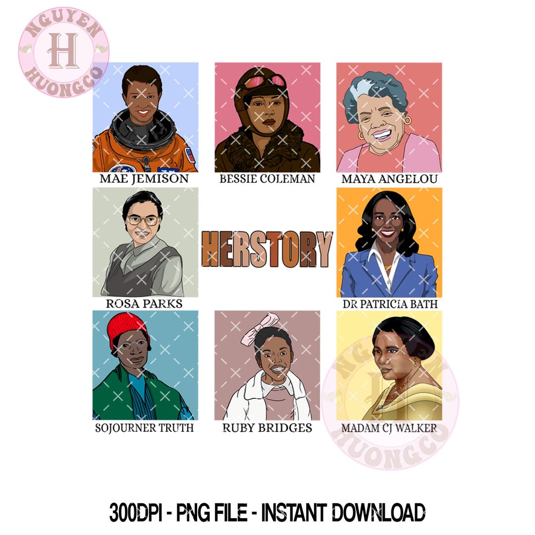 Herstory Black History Png, Black Women's Png, Black Lives Matter Png ...