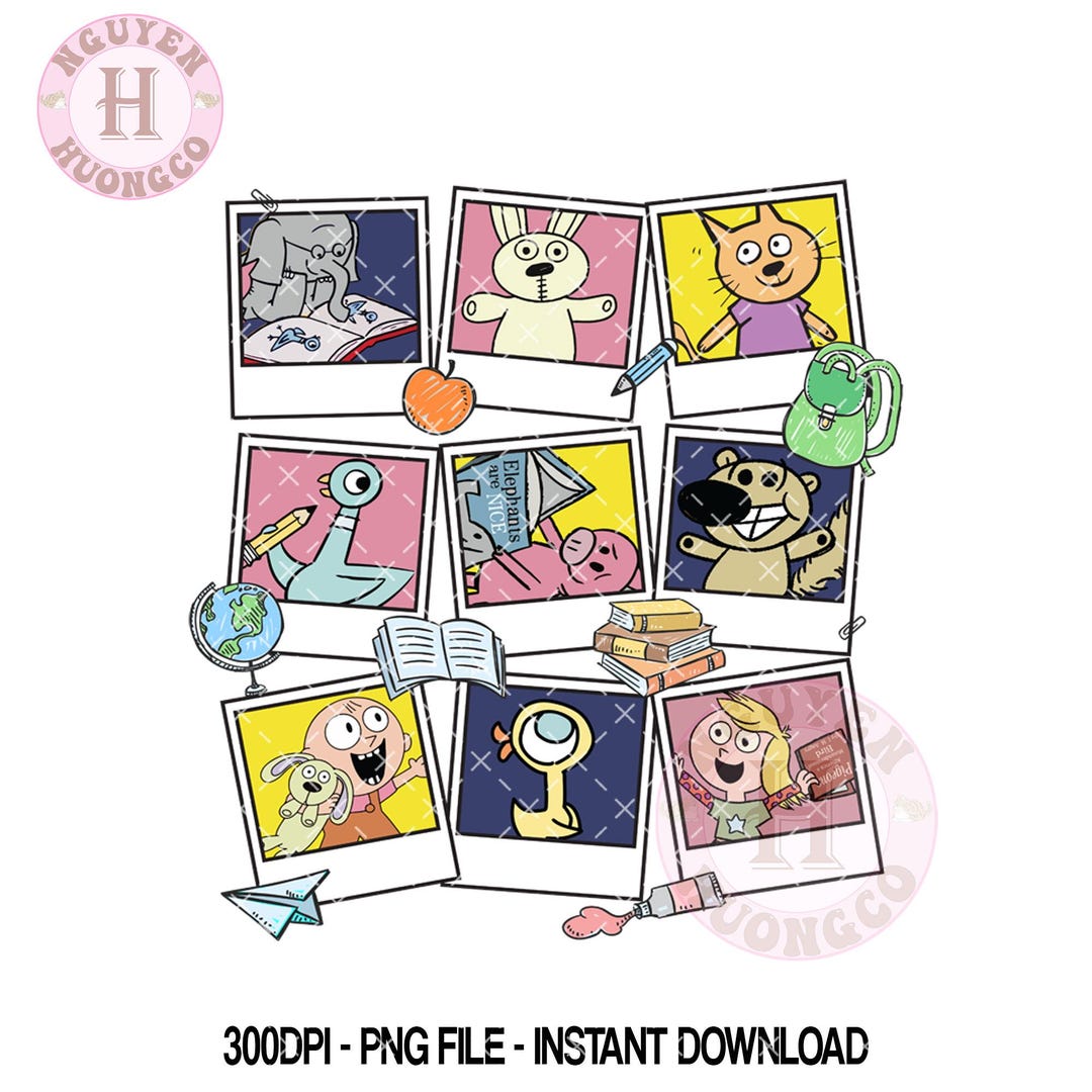 Elephant and Piggie Characters Png, Elephant Piggie, Friends Elephant ...